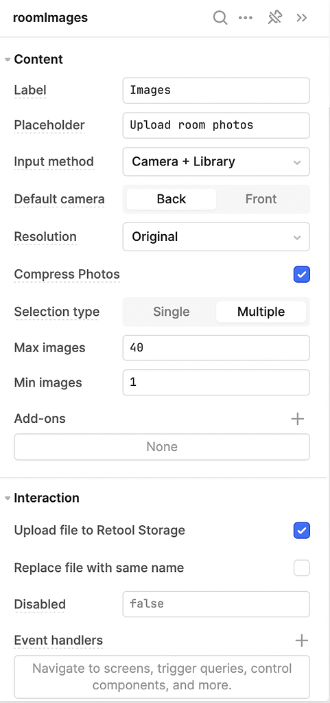 Image upload issues on mobile app - 💬 Mobile - Retool Forum