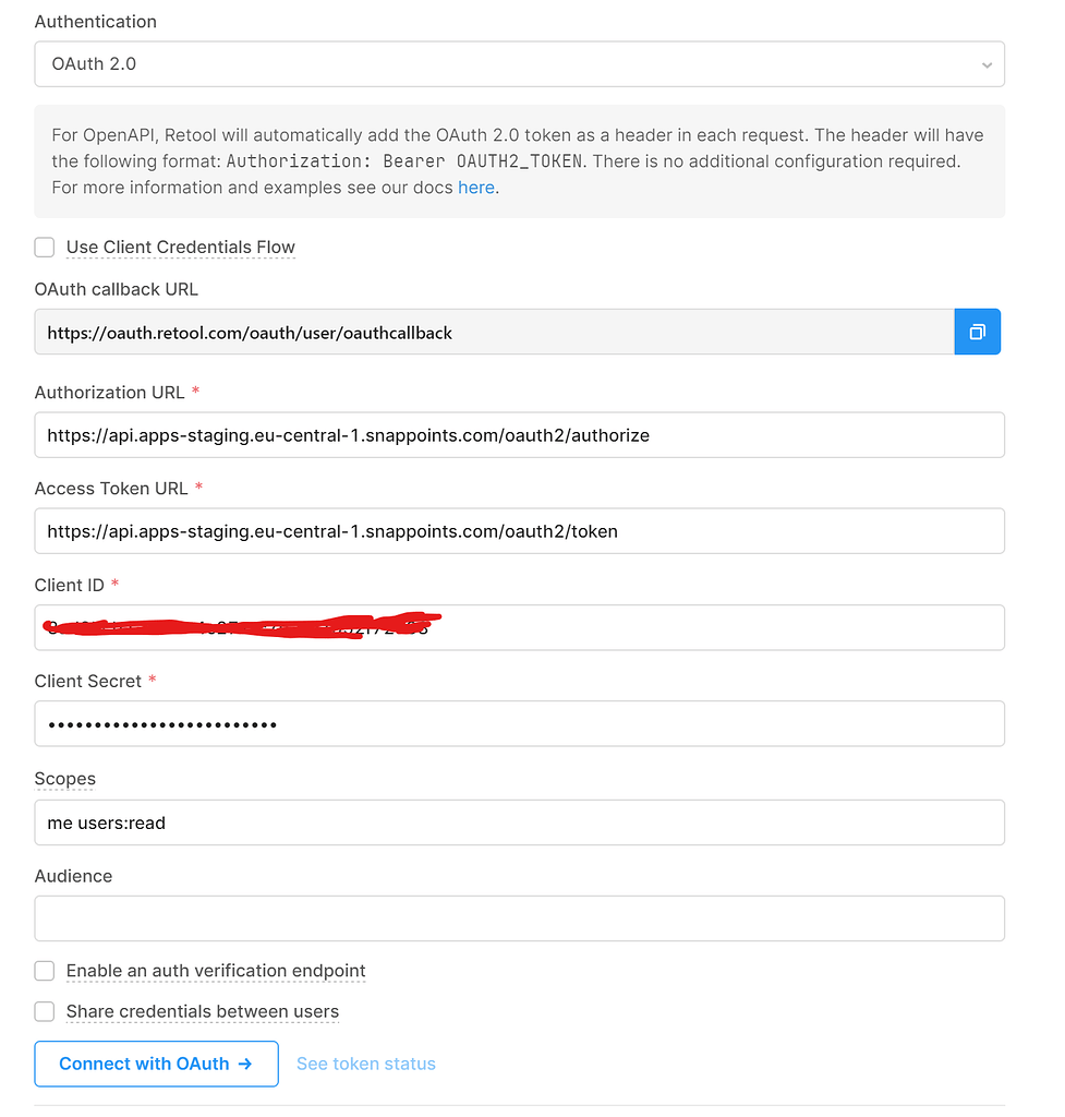 OAuth2 responds 400 and 500 after landing on the redirect_uri with code - 💬 App Building ...