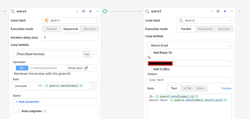 How can I process the output of my synchronous loop one by one? - 💬 Workflows - Retool Forum