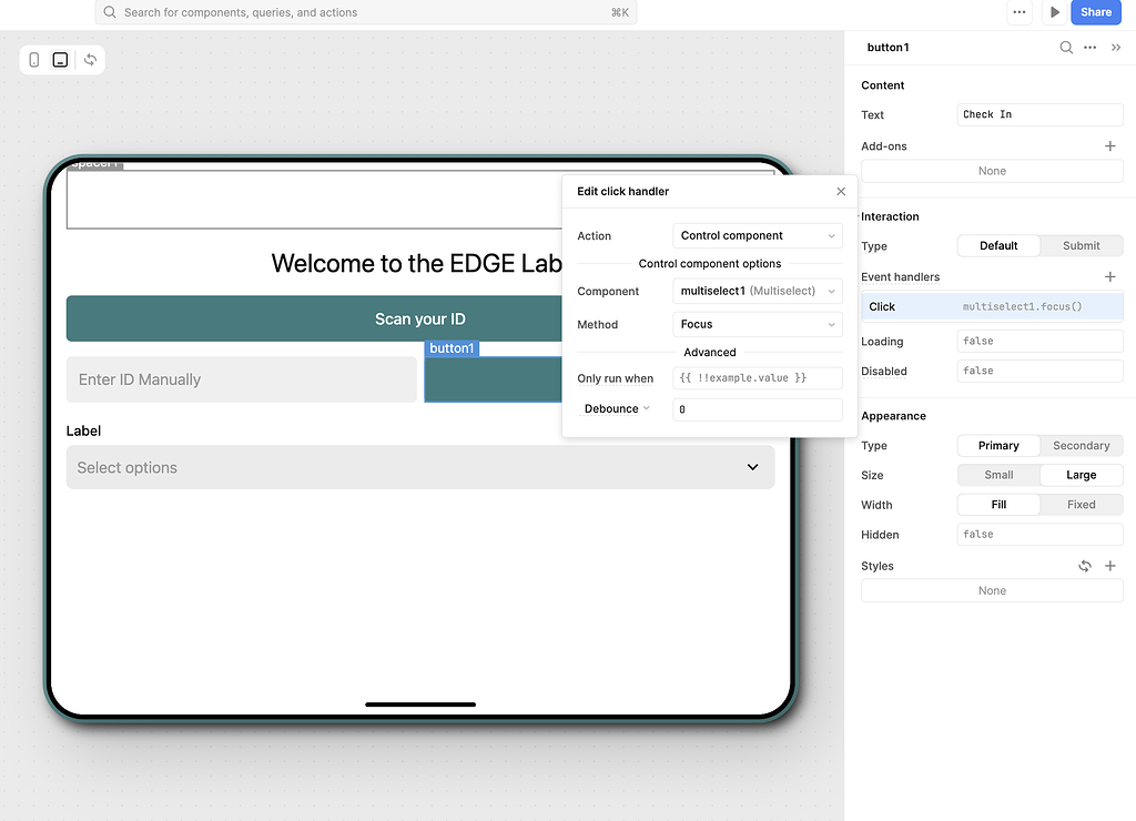 Multiselect Focus Not Working On Retool Mobile 💬 Queries And