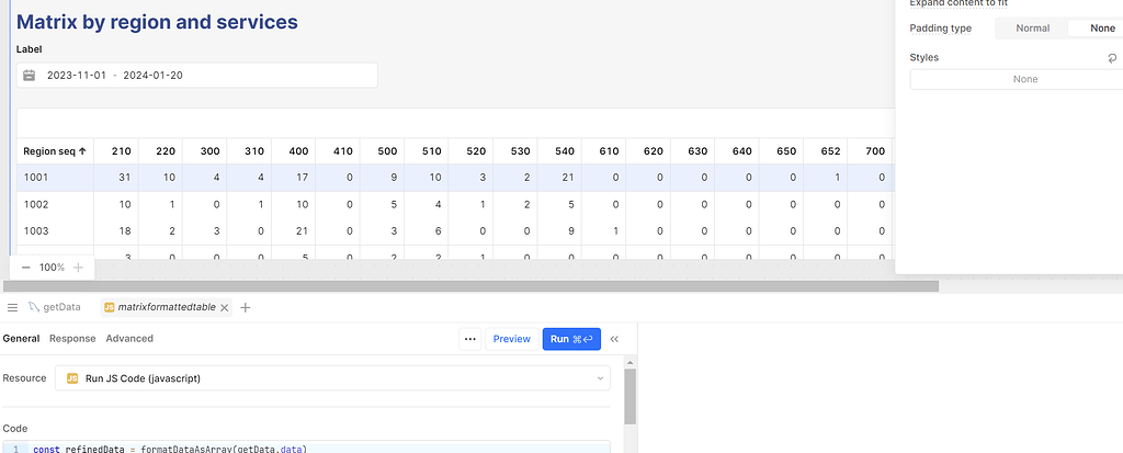 0 to empty cell in the table - 💬 App Building - Retool Forum