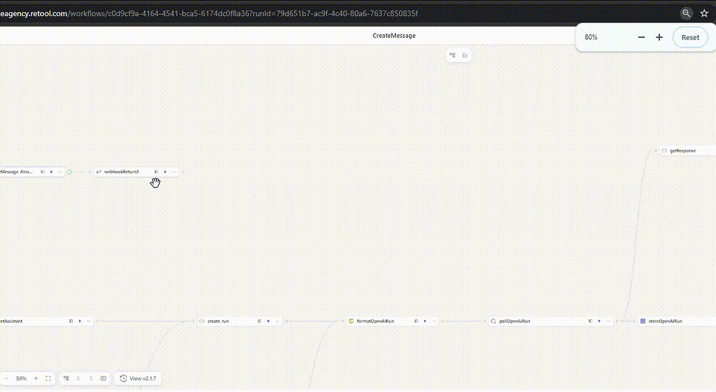 Zoom in/out workflow sometimes zooms in/out browser - 💬 Workflows - Retool Forum
