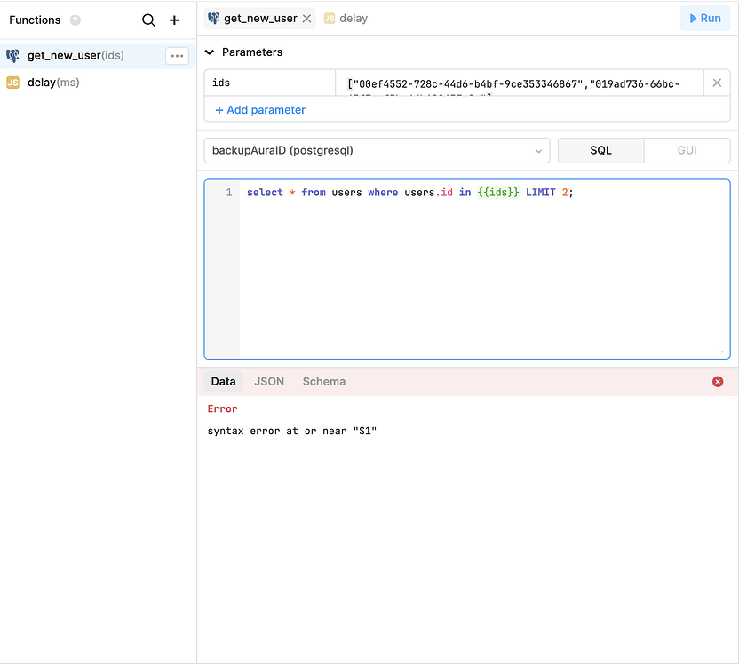 Select Query From An Array Result Return By Js 💬 Queries And Resources Retool Forum