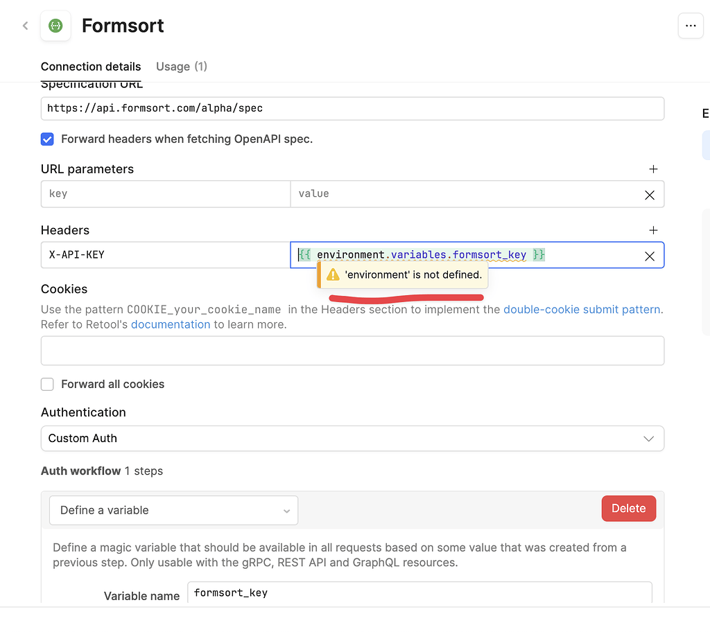 Environment Variables Not Defined In Openapi Headers 💬 Queries And Resources Retool Forum