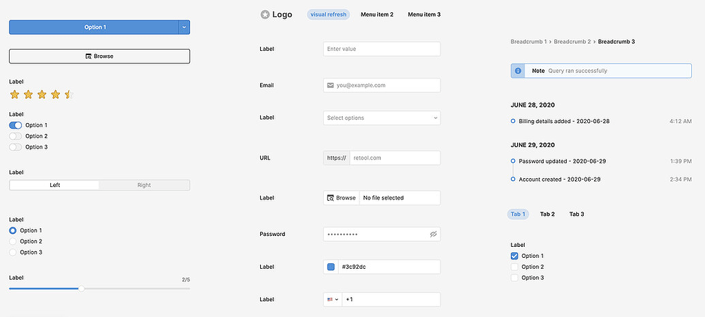 New Launch: Visual Refresh of Component Library - 🤗 Community Happenings - Retool Forum