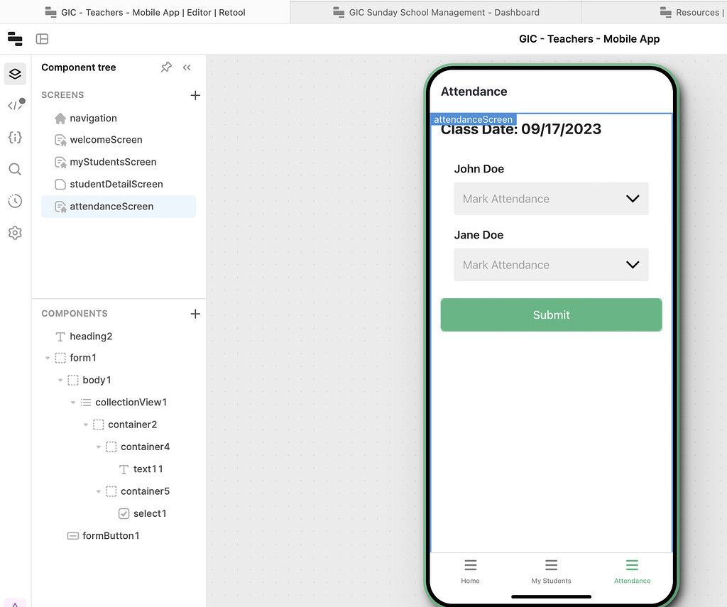 Repeating form component in mobile app? - 💬 Mobile - Retool Forum