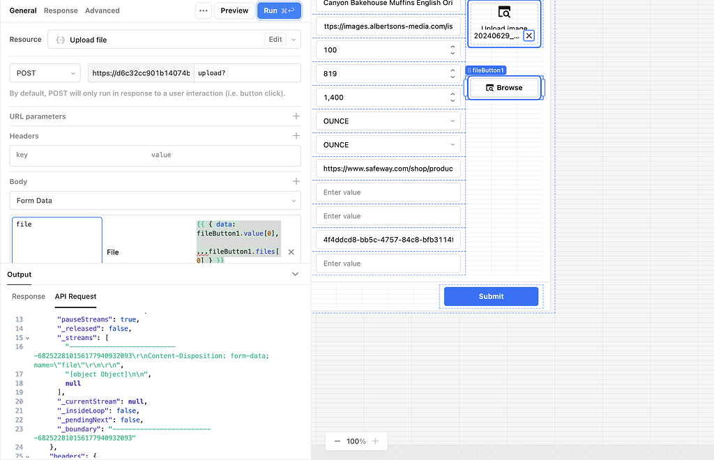 Problem Uploading File Via Rest Api 💬 Queries And Resources Retool