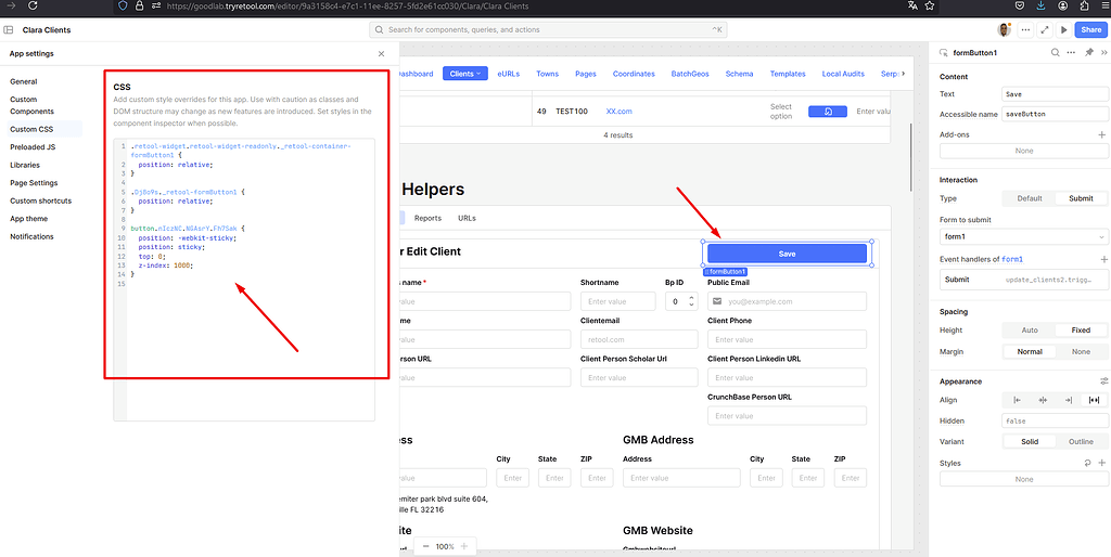 How can I add an id to a button? - 💬 App Building - Retool Forum