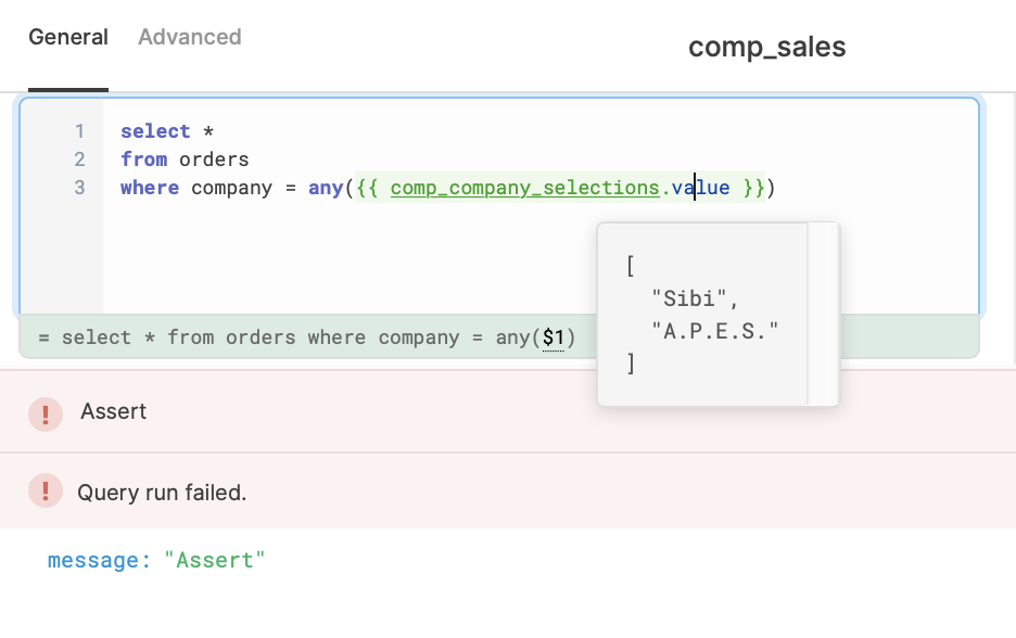 Multi Select Fails With Redshift Queries Prepared Statements Queries