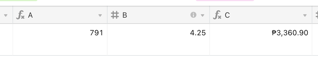 Product Of Multiplication Incorrect In Formula App Building Retool Forum