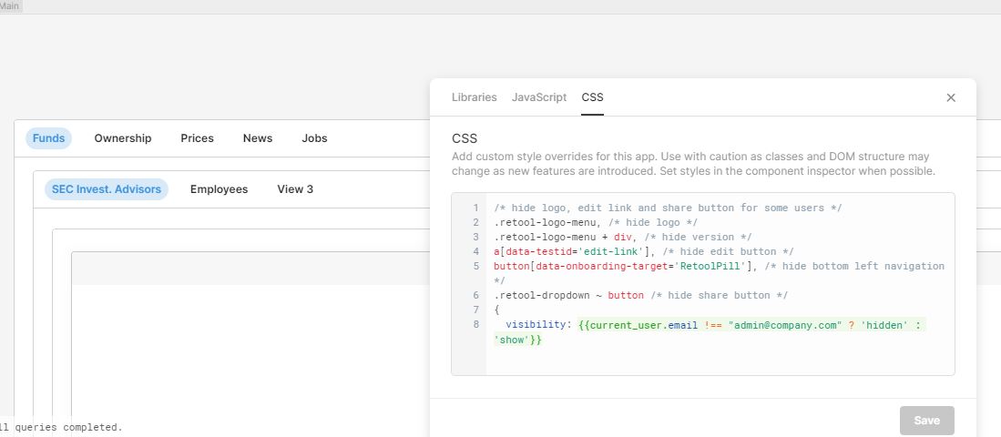 Remove Retool Logo Button - Queries and Resources - Retool Forum