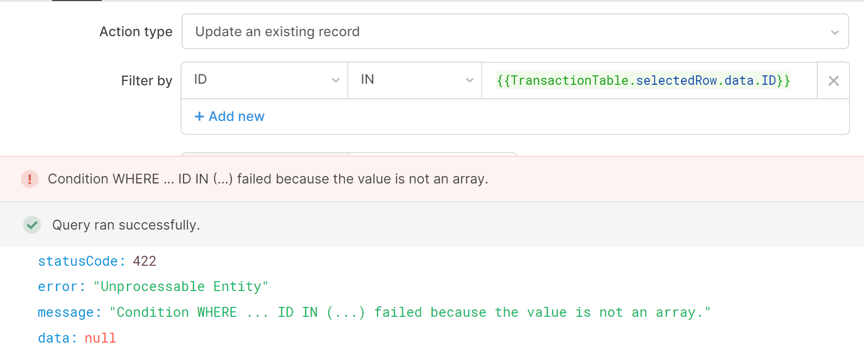 How To Update Multiple Rows Using A Multi Select Table Queries And