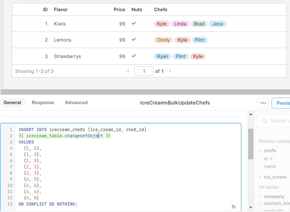Can I Map Two Variables Values In SQL Modes With Additional Scope 