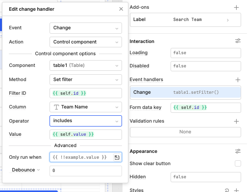 How To Add Multiple Filters Event Handlers To The Same Field 💬 App