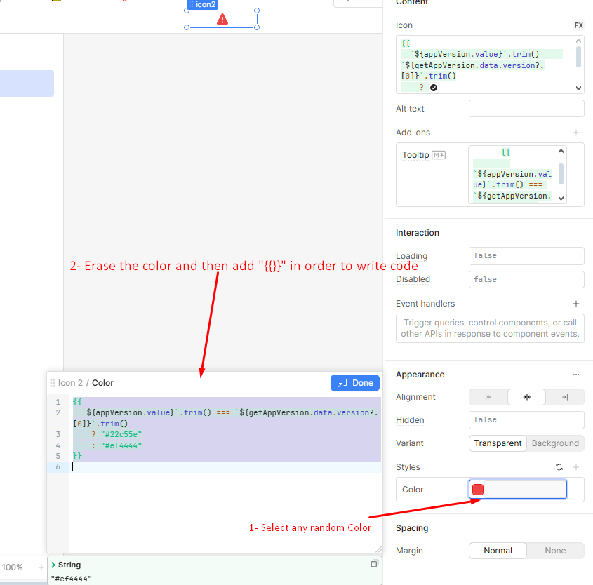 Possible to change color of icon without color field? - 💬 Feature ...