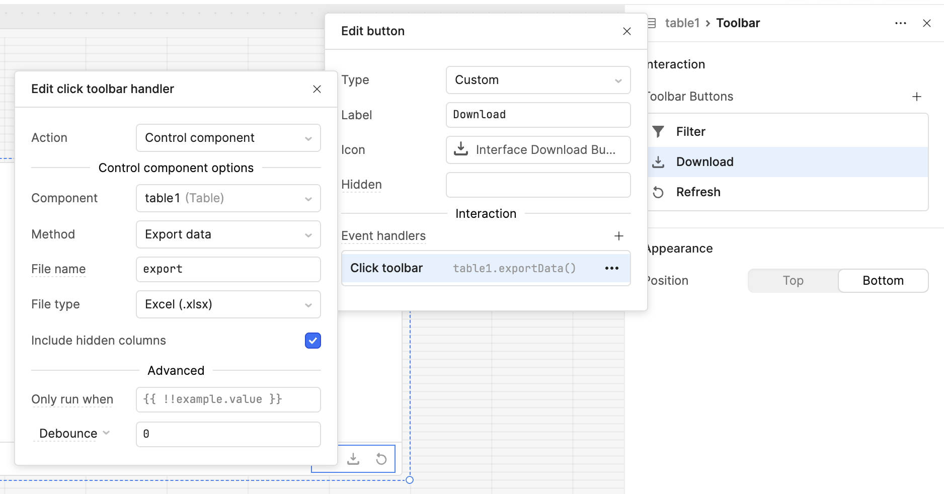 Export table as excel - 💬 Queries and Resources - Retool Forum