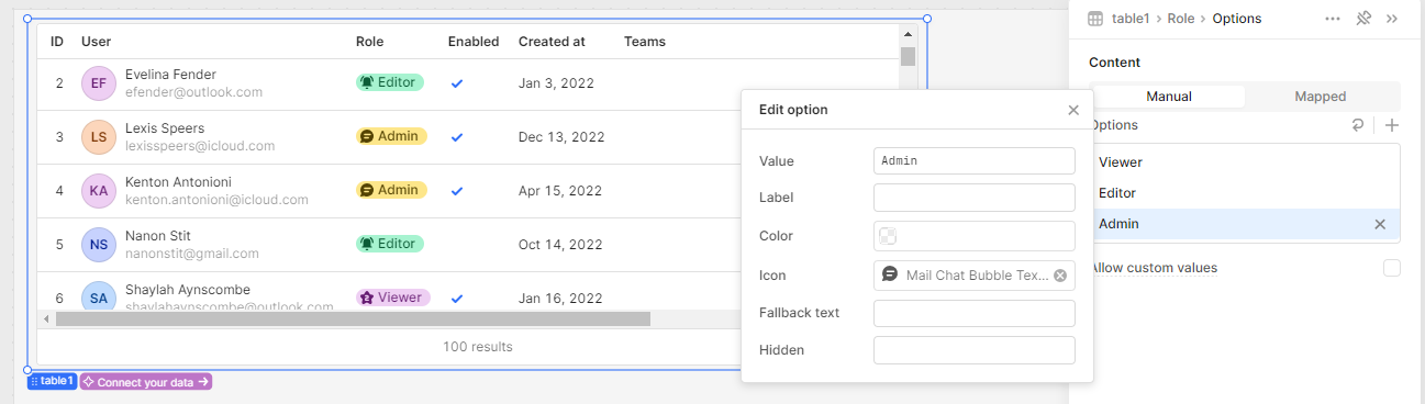 How to use icon dynamically? - 💬 App Building - Retool Forum