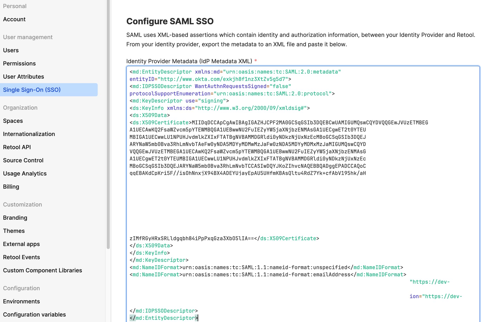 [SSO] - Okta SAML with Role Mapping setup (with pictures) - 🧑‍💻 Retool Tips & Tricks - Retool Forum