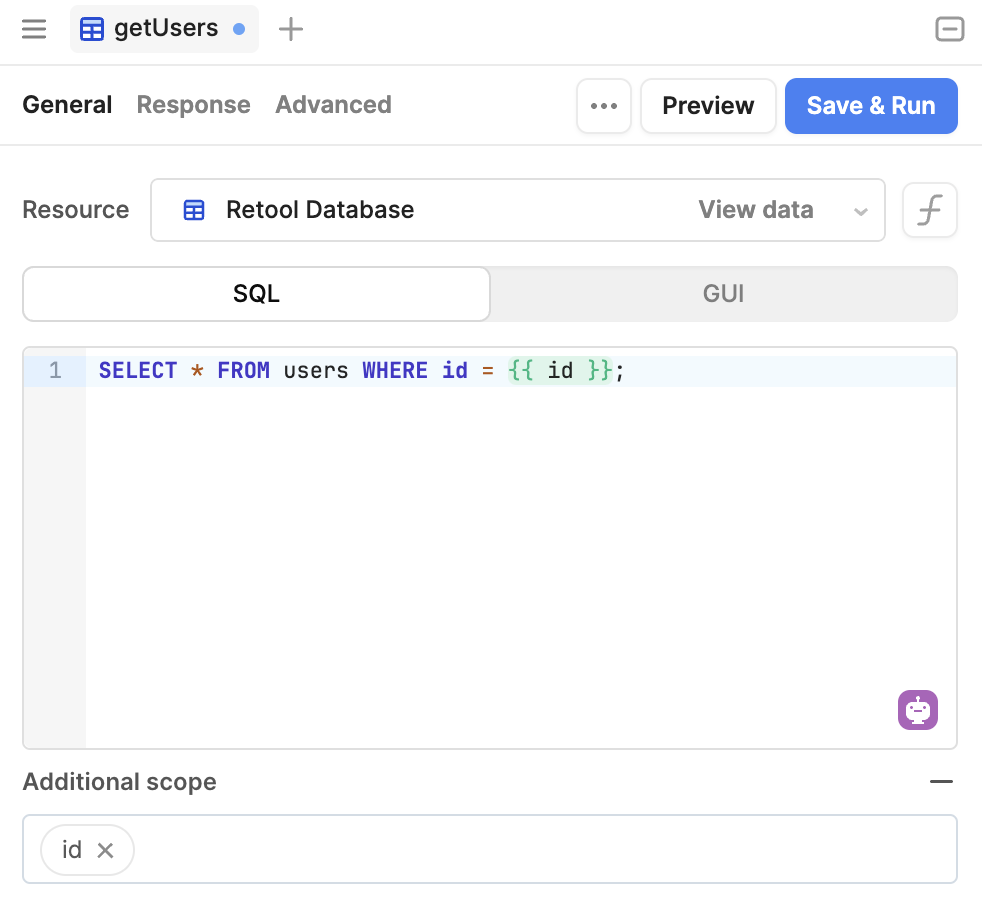 How to use additional scope (additionalScope) in your queries - 🧑‍💻 Retool Tips & Tricks ...