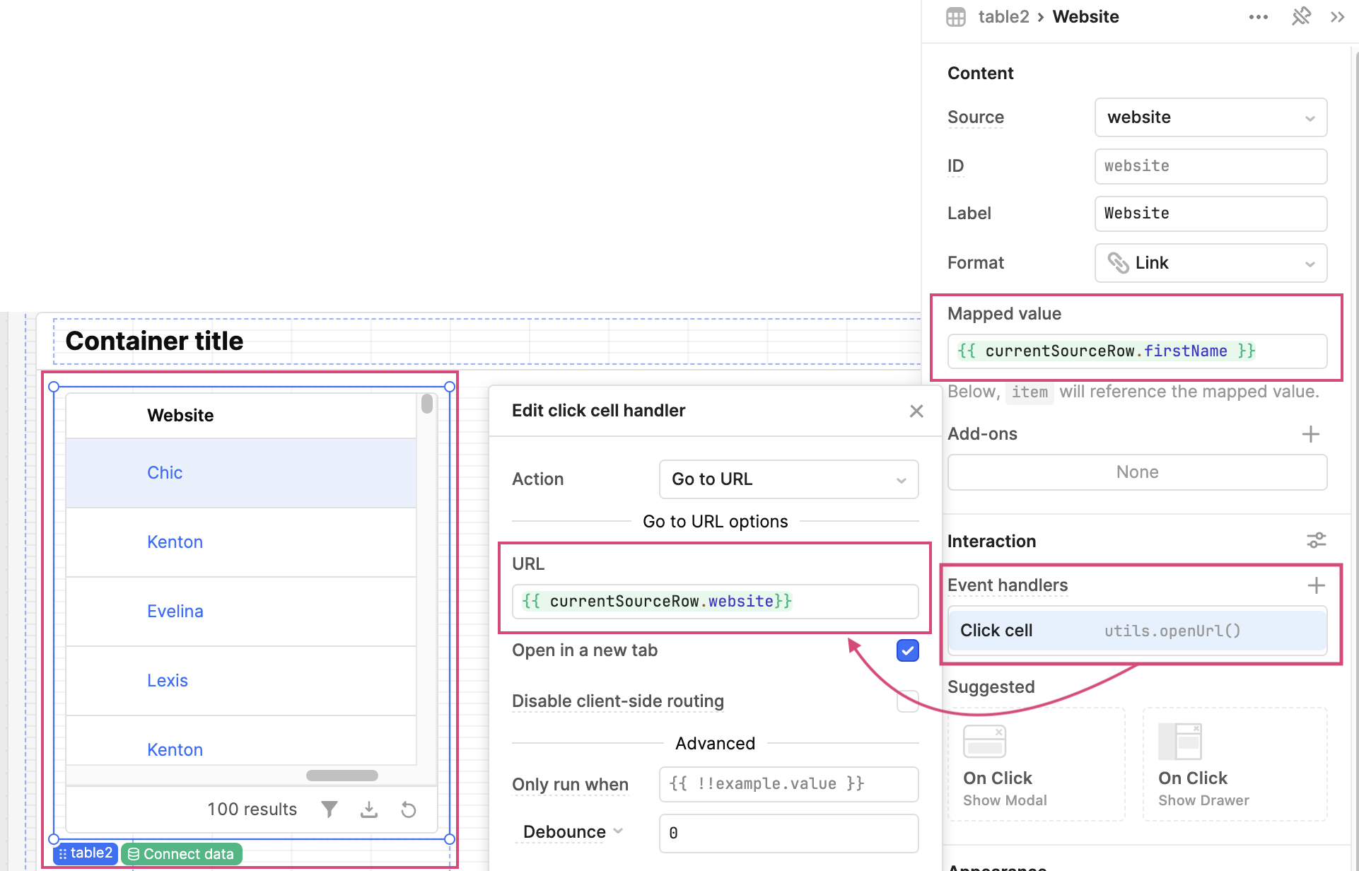 How to change button text, without changing mapped values, so links ... How to change button text, without changing mapped values, so links ...