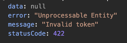 Unprocessable Entity [Invalid token] error while trying to reset the ...