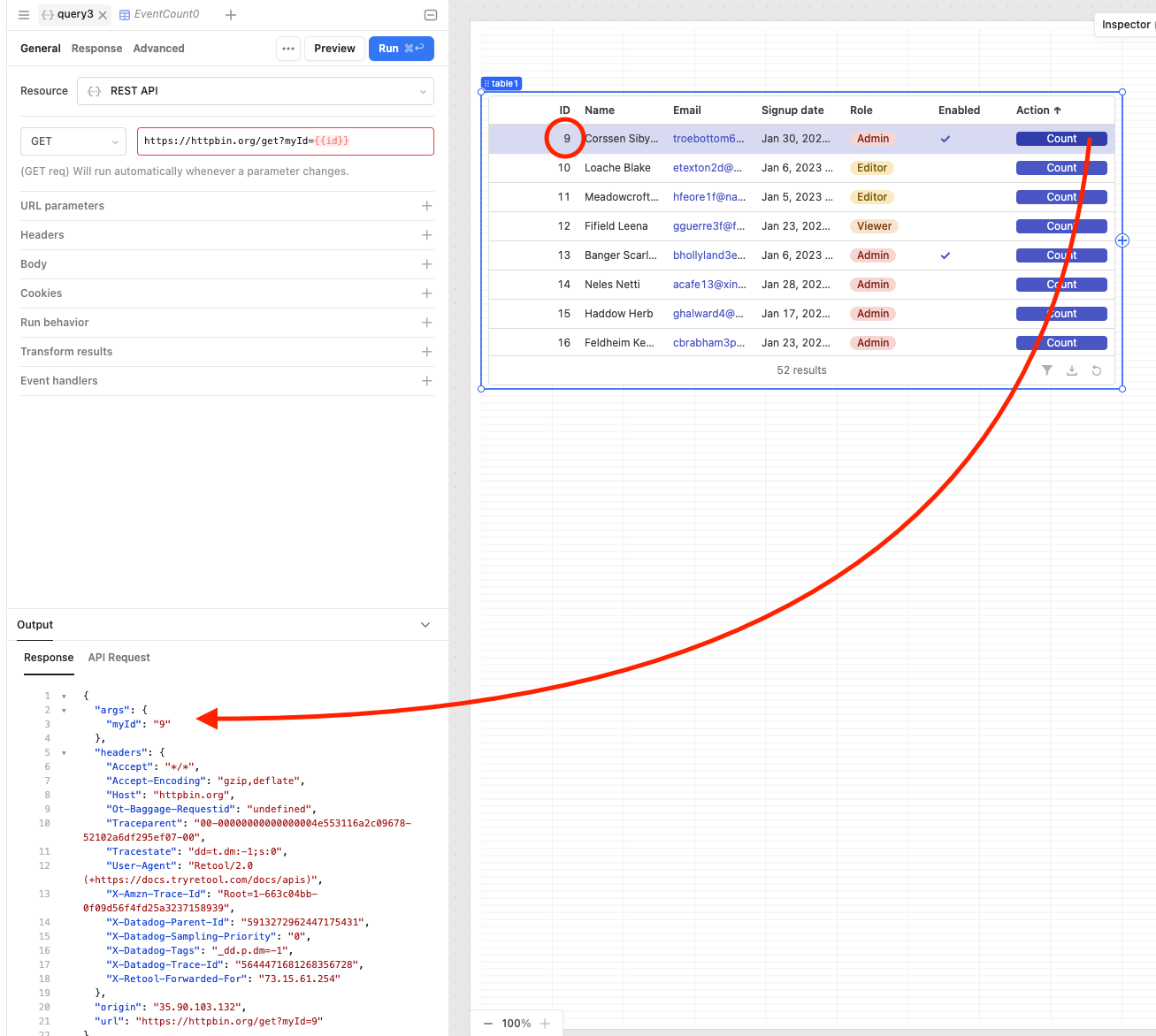 Trigger Query From Selectedquery Variable Name 💬 Queries And
