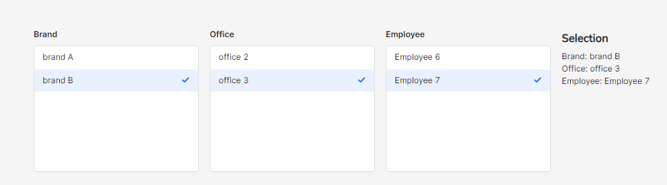 Choosing sub values in Cascader - 💬 App Building - Retool Forum