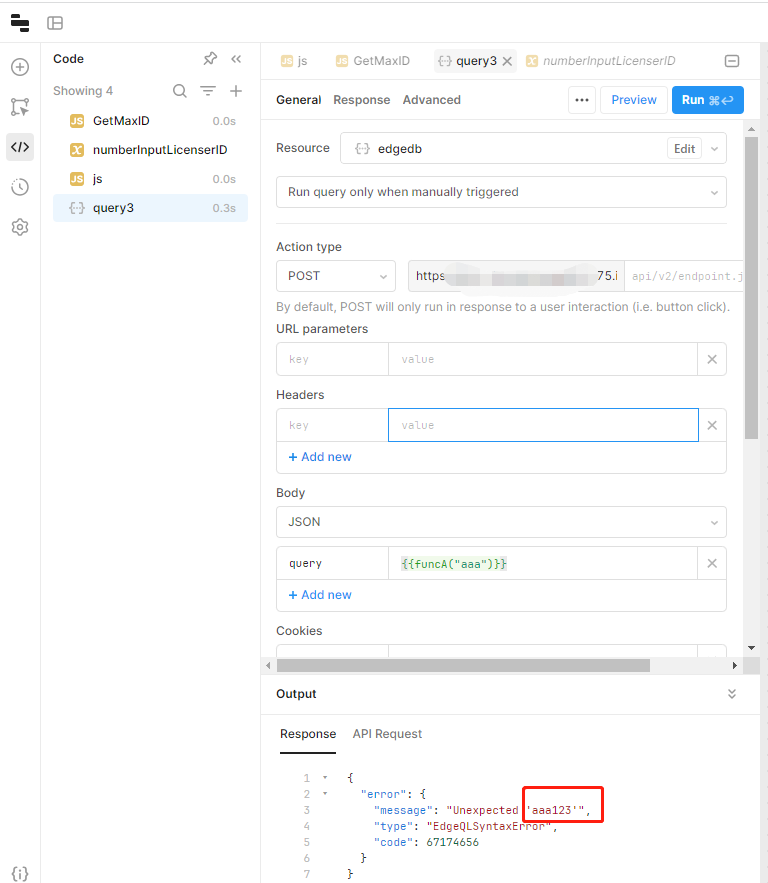 Run Javascript In A Body Of A Rest Query 💬 Queries And Resources Retool Forum