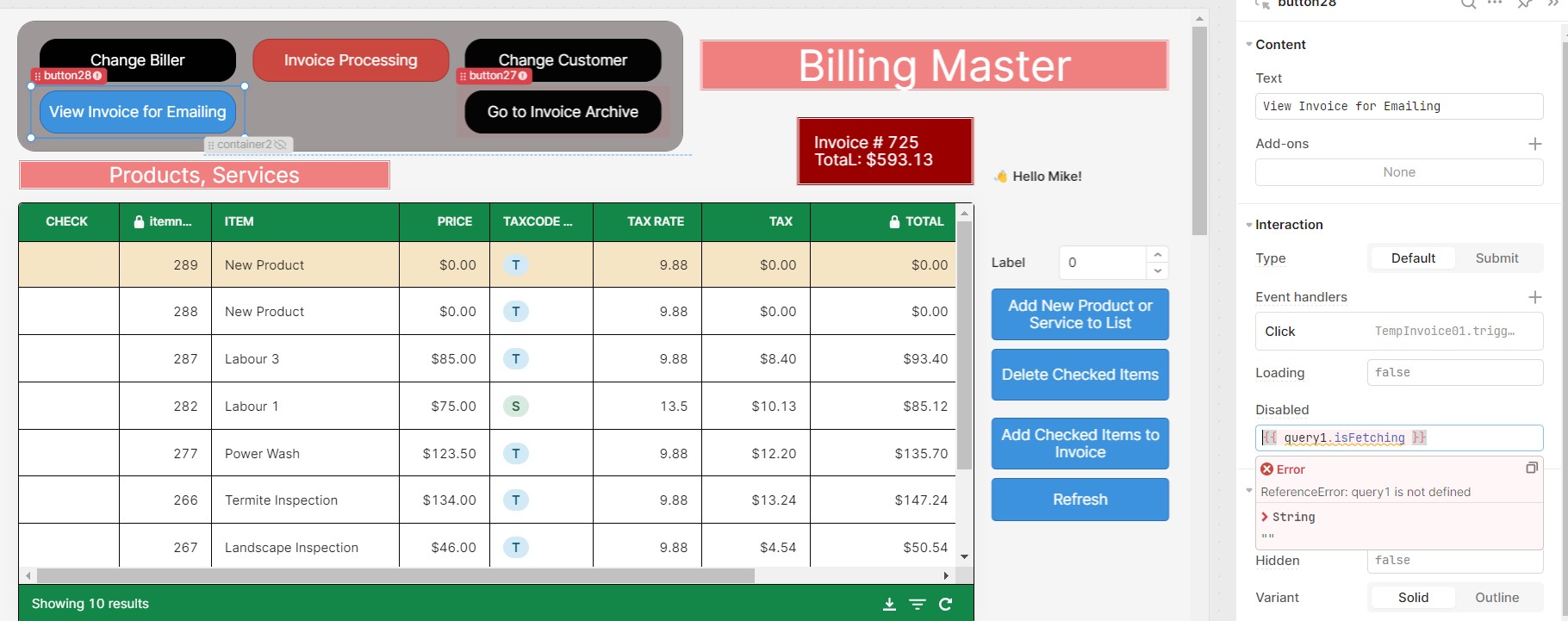Would Like A Disable Feature With Buttons 💬 App Building Retool Forum