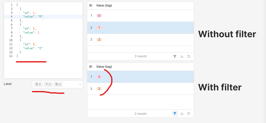 Multiselect component bug - 💬 App Building - Retool Forum