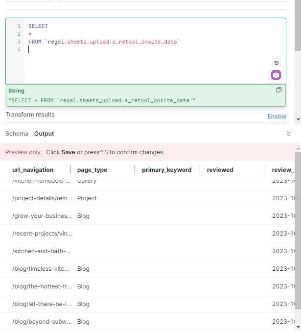 Why All Tables Are Not Visible In Gui Mode But Are Accessible In Sql Mode 💬 Queries And