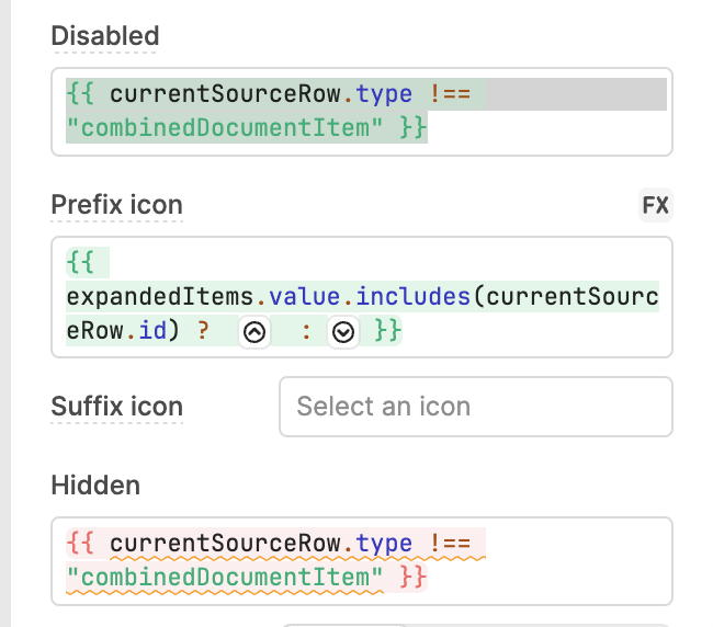 Currentsourcerow Not Available In Disabled Field Of Button Column In