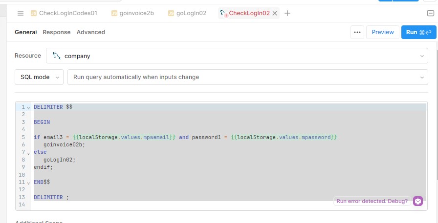 Login codes login codes - App Building - Retool Forum