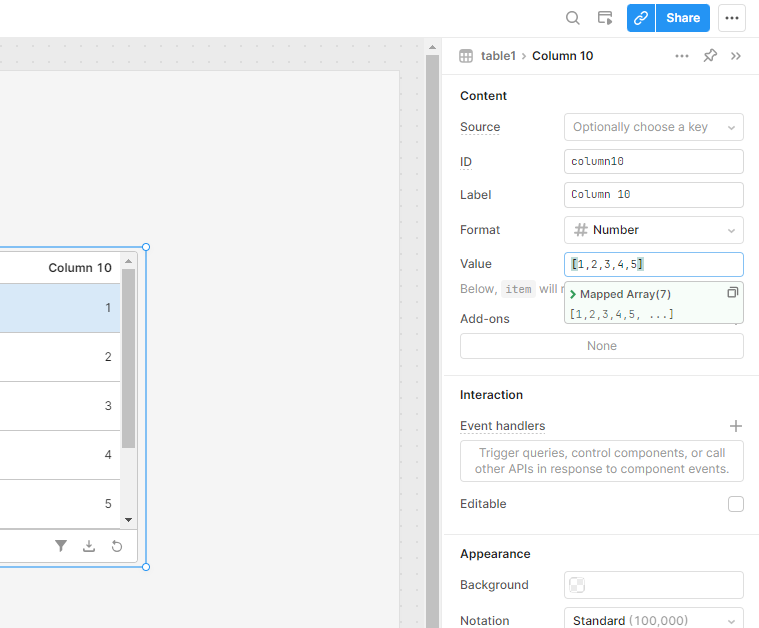 Add Row Number To Table App Building Retool Forum