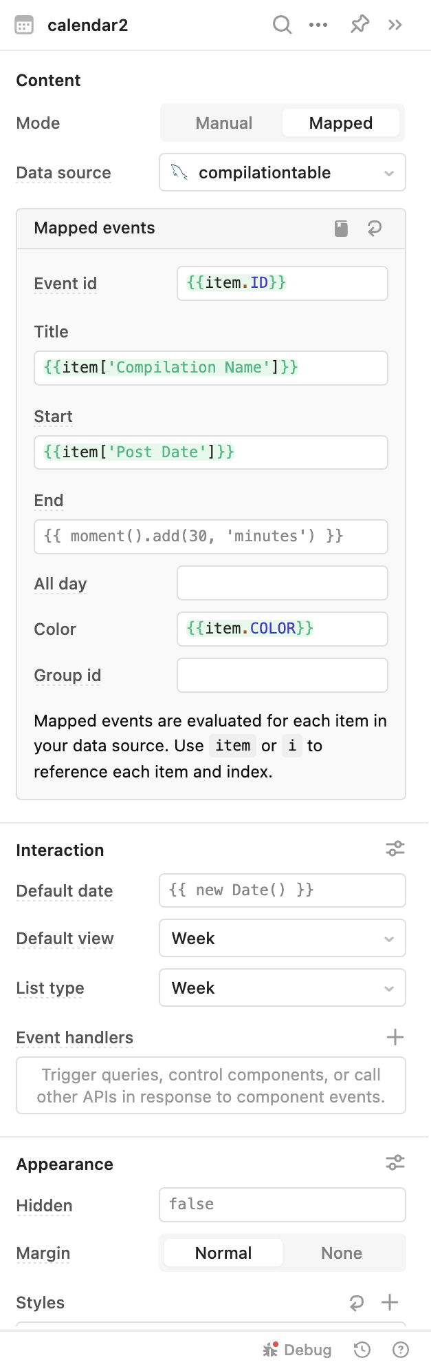Multiple Datasource For Calendar View App Building Retool Forum 
