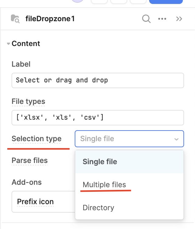 File dropzone for mismatched extension is confusing - 💬 App Building - Retool Forum