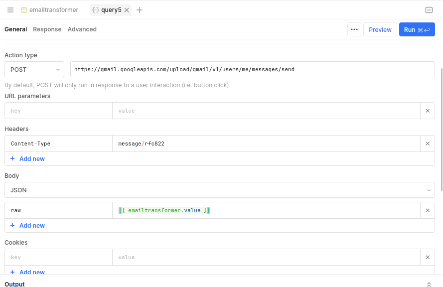 Issues in sending gmail - 💬 Queries and Resources - Retool Forum