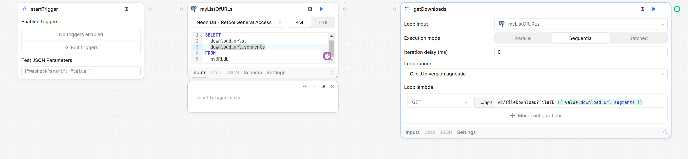 Use A Url From The Db To Dynamically Populate A Rest Api Query 💬